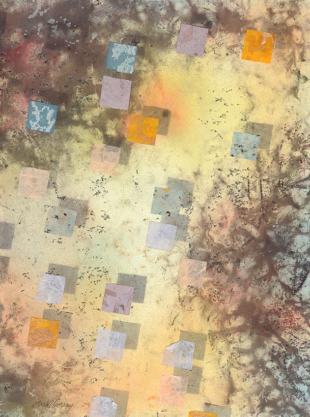 The Uncertainty Principle - Studio Garett - Paintings, Monotypes & Collages